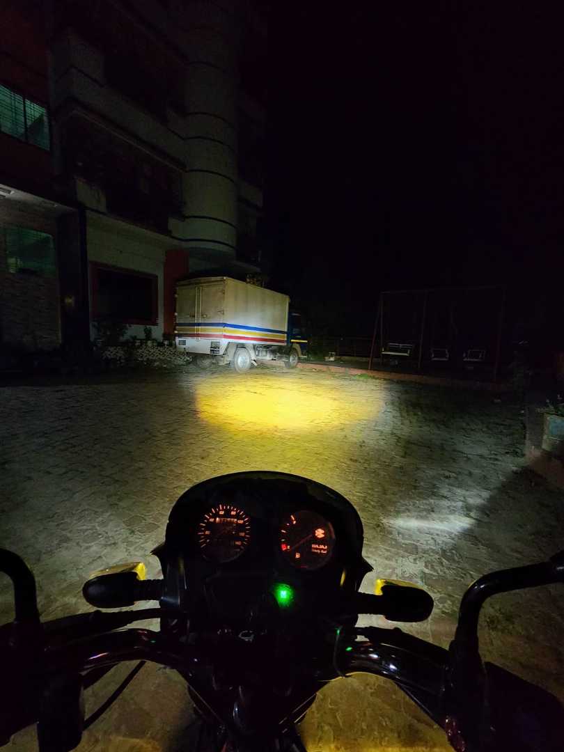 LIU HJG Dual Color Mini Driving Light | Moto Life